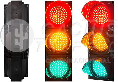 Semáforo Led 20 cms – CACTUS TRAFFIC