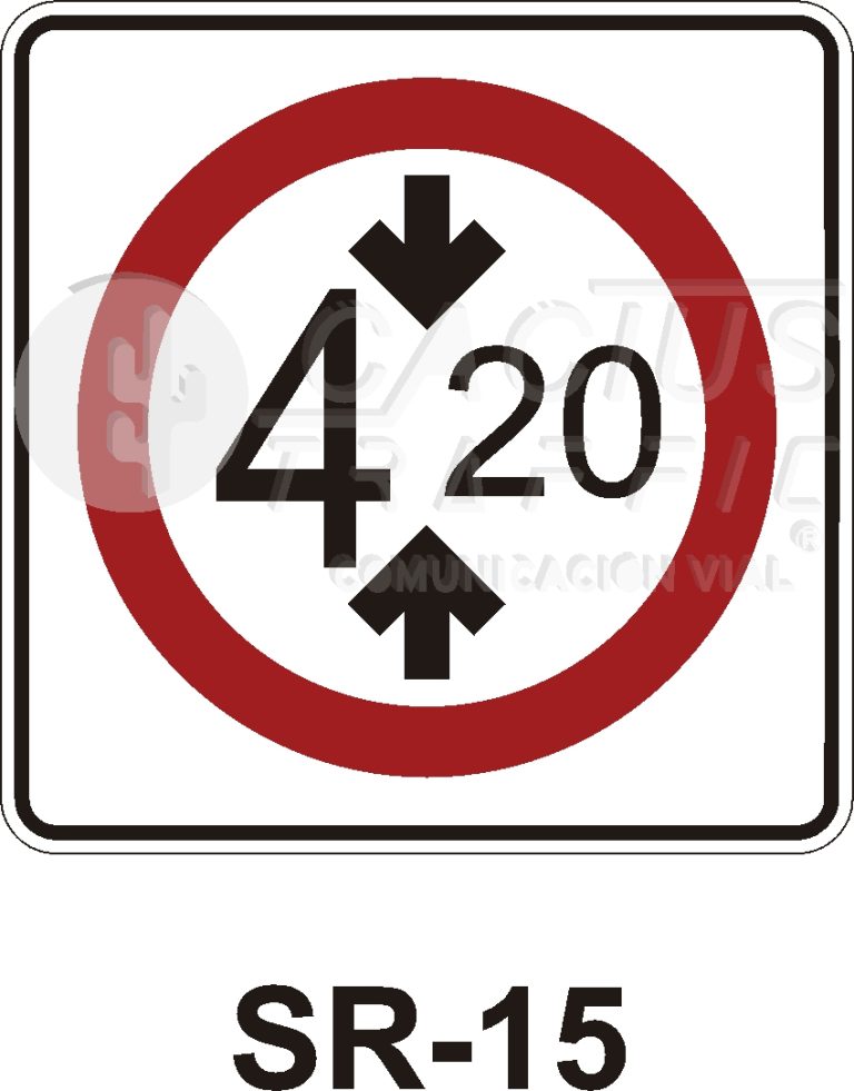 Señalamiento Restrictivo – CACTUS TRAFFIC